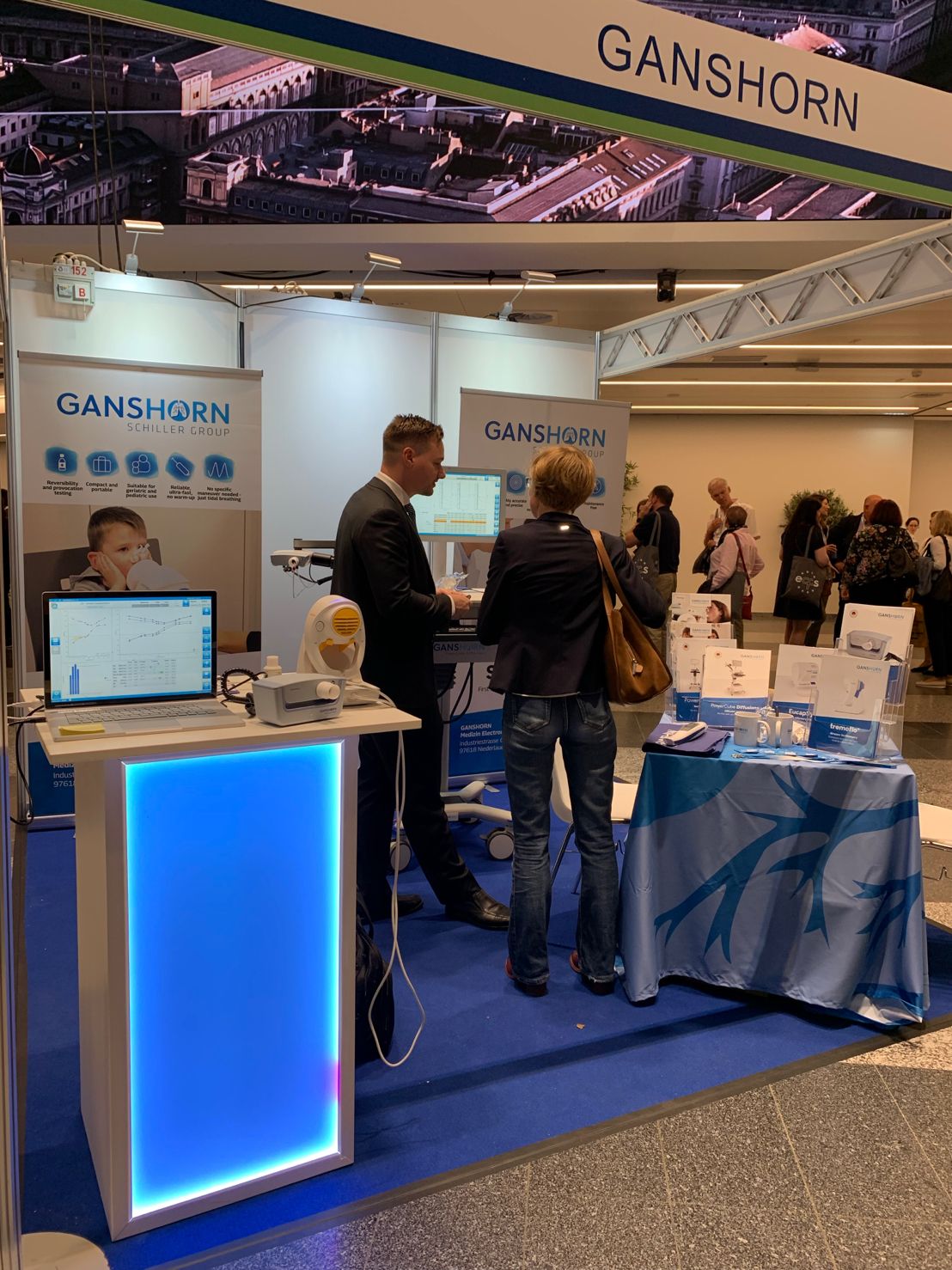 GANSHORN @ ECFS, Vienna - GANSHORN Medizin Electronic GmbH