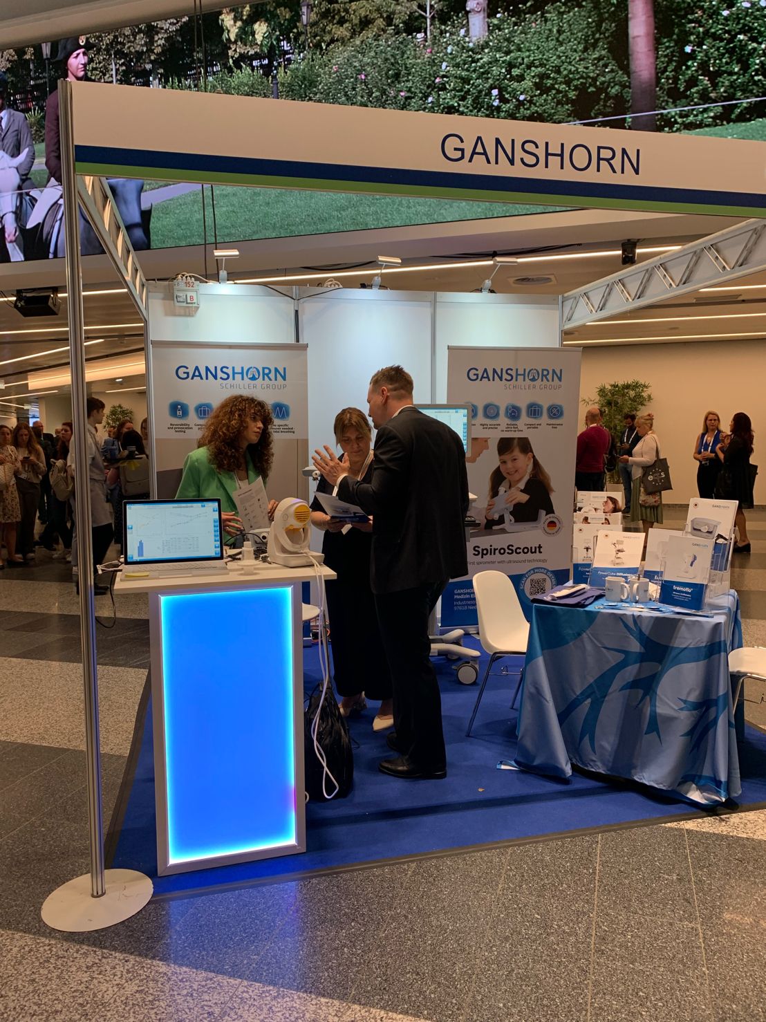 GANSHORN @ ECFS, Vienna - GANSHORN Medizin Electronic GmbH