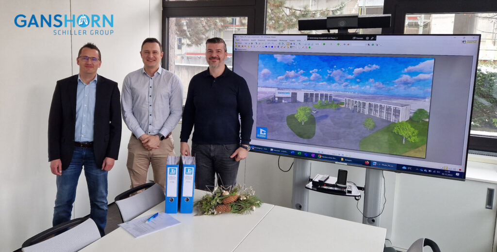 GANSHORN signs contract for new company building - GANSHORN Medizin ...